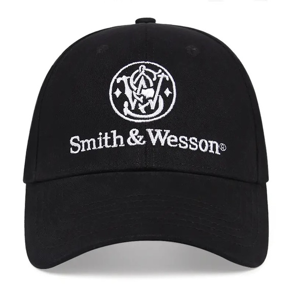 Accessories | Smith Wesson Logo Embroidered 10 Cotton Adjustable Unisex ...